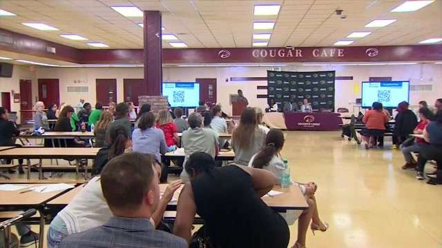 Parents, teachers and staff meet at Coconut Creek High to discuss ...