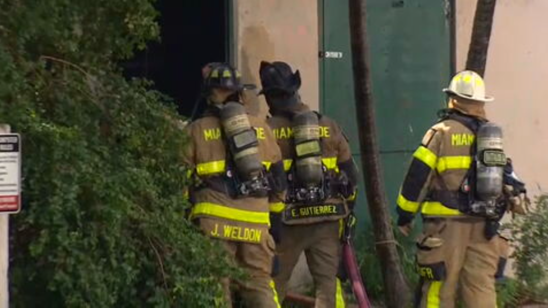 Crews put out fire at storage facility in Miami Gardens; 1 firefighter ...