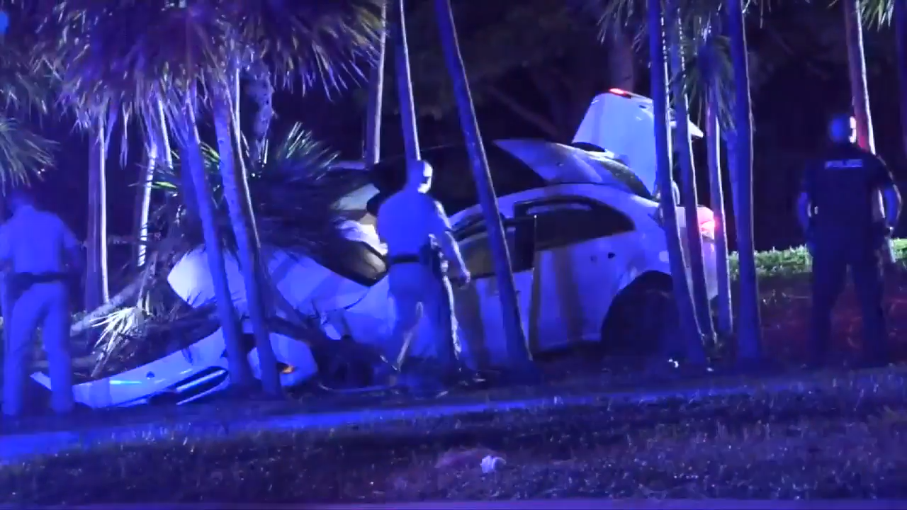 Dashcam Video Shows Chase On I 95 That Ended With 3 In Custody In Miami