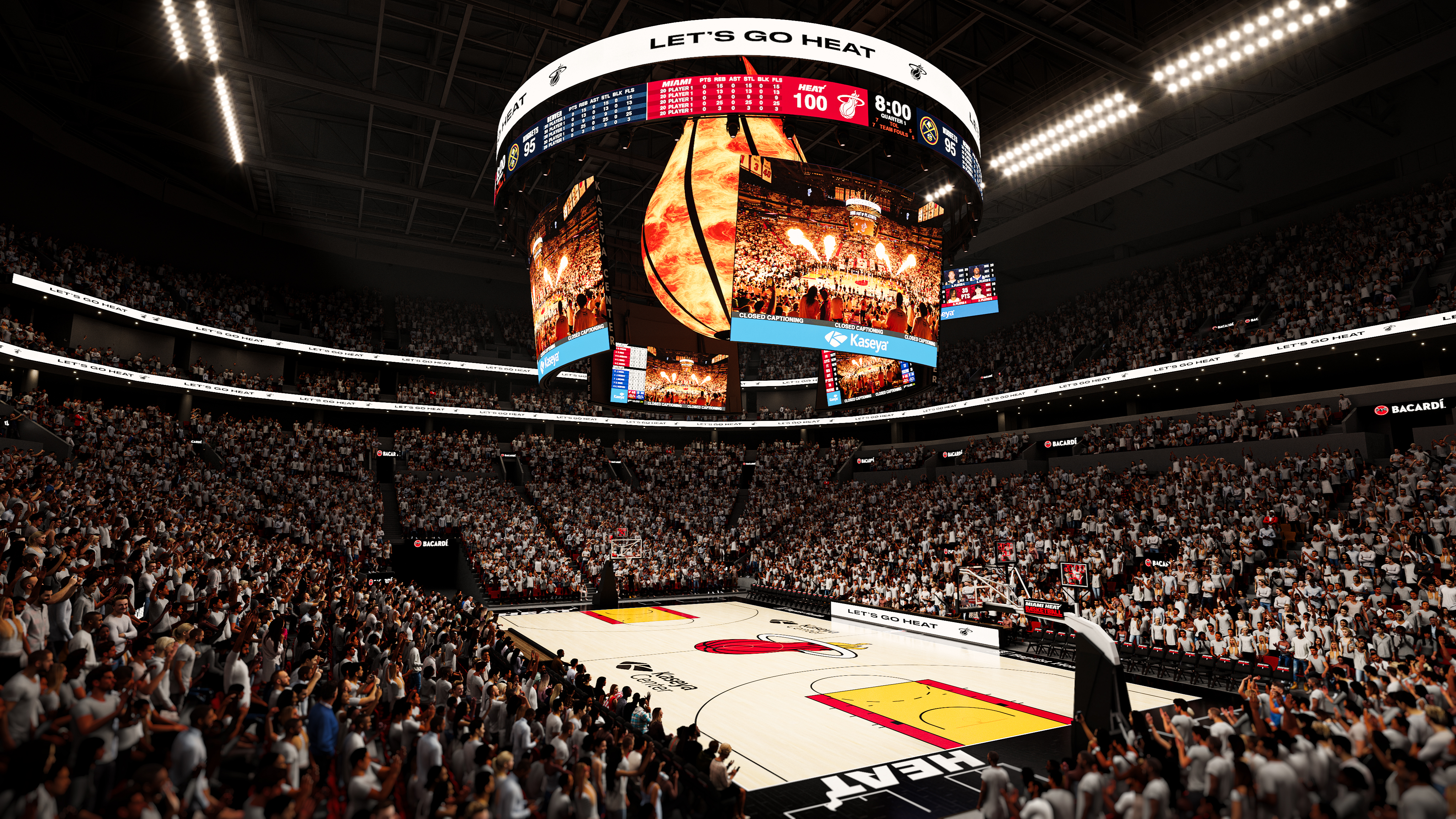 Upgrades to Kaseya Center to be unveiled at next Miami Heat scrimmage ...