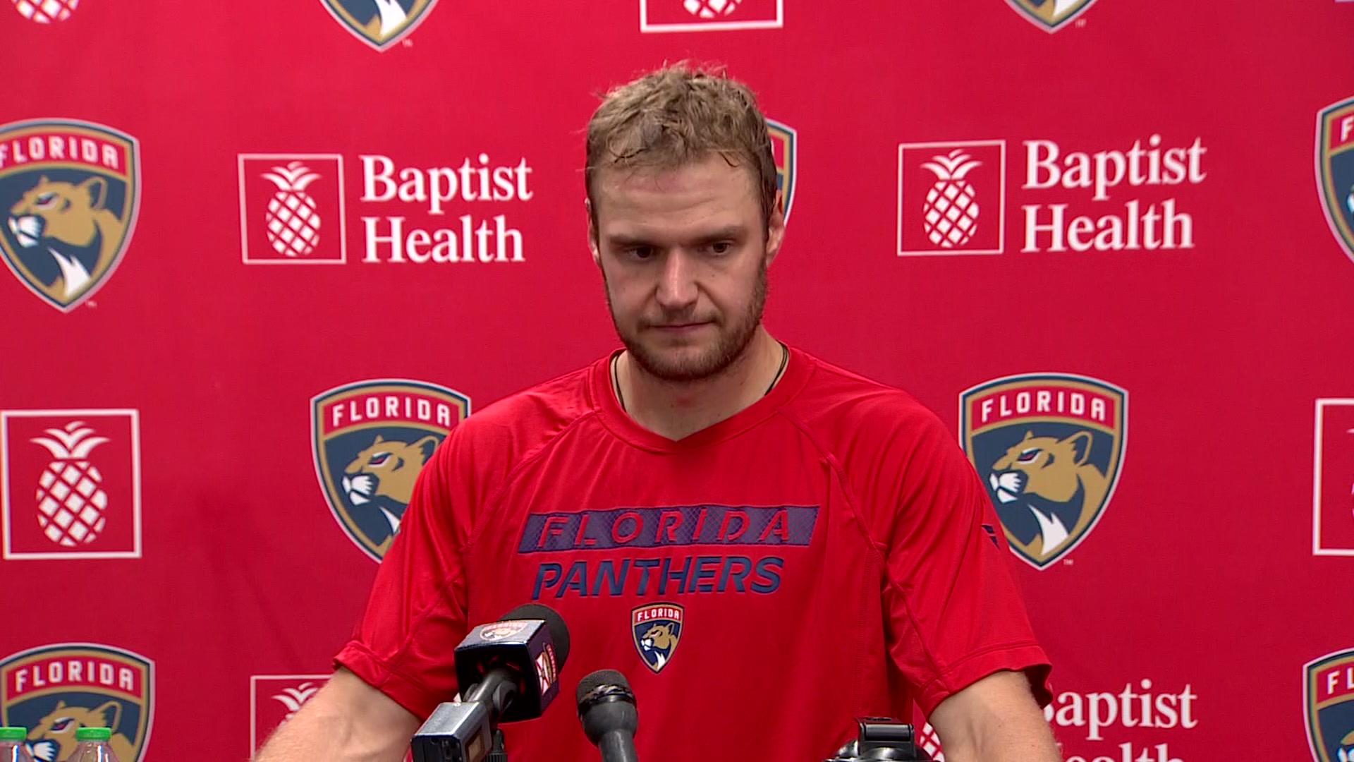Panthers waiting to see if Barkov will be available for Game 3 against ...