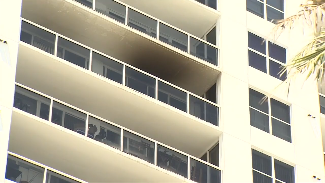 Crews put out fire at condo in Miami Beach; 1 hospitalized - WSVN 7News ...