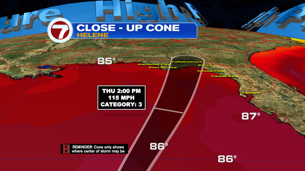 Tracking Hurricane Helene - WSVN 7News | Miami News, Weather, Sports ...