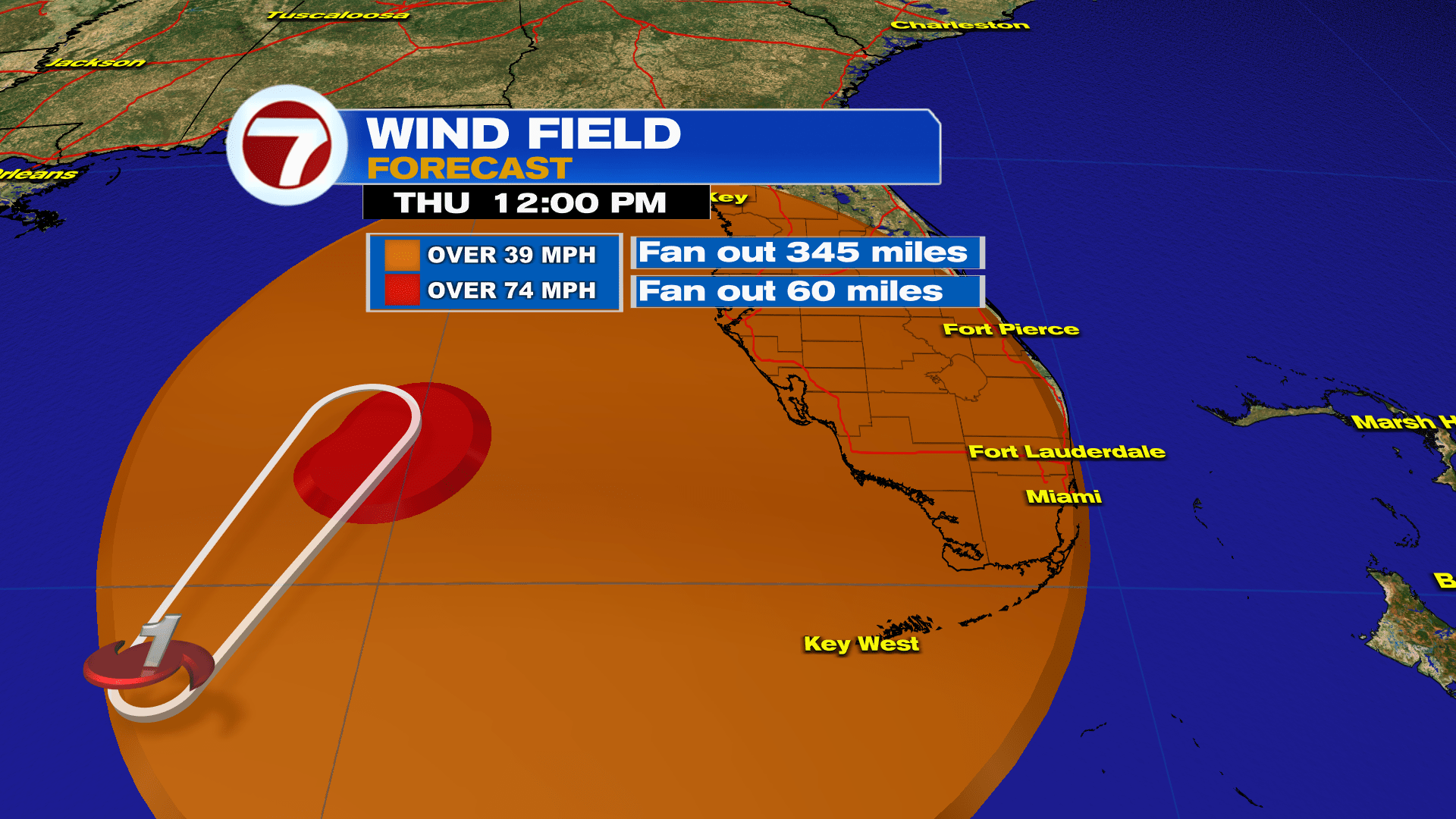 Tracking Hurricane Helene - WSVN 7News | Miami News, Weather, Sports ...