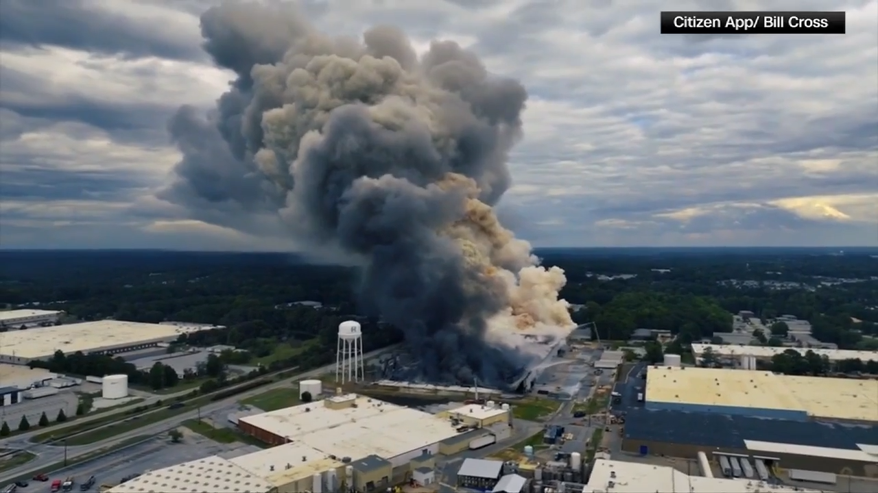 Over 90,000 Georgia residents taking shelter after chemical fire as ...