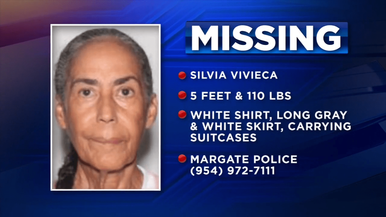 74-year-old woman reported missing from Margate found safe, police say - WSVN 7News | Miami News ...