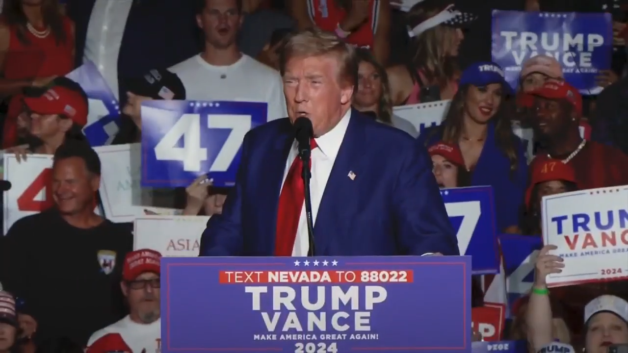 Trump listens during a farming event in rural Pennsylvania, then ...
