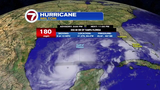 Hurricane Milton is a Category 5. Florida orders evacuations and ...