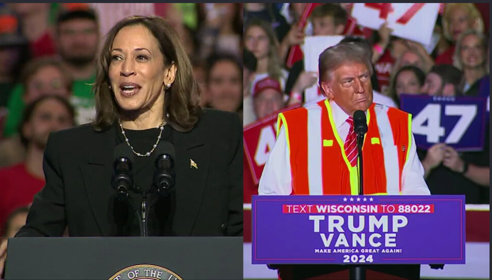 Trump campaigns with Packers legend Brett Favre at rally in Green Bay ...