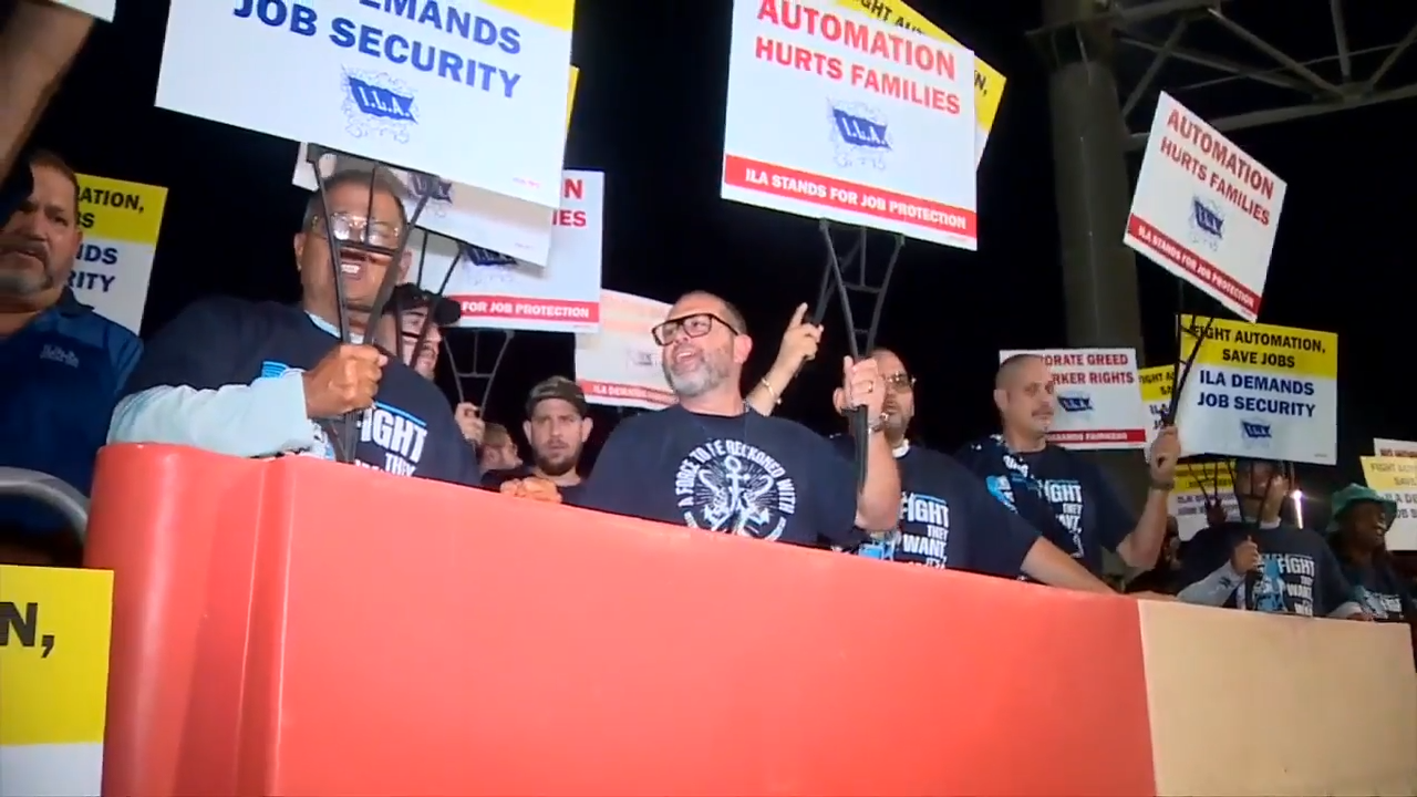 US dockworkers threaten to strike against automation, creating economic ...