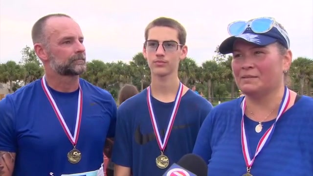 Family of 19-year-old killed by lightning hold 5K in his honor - WSVN 7News | Miami News ...