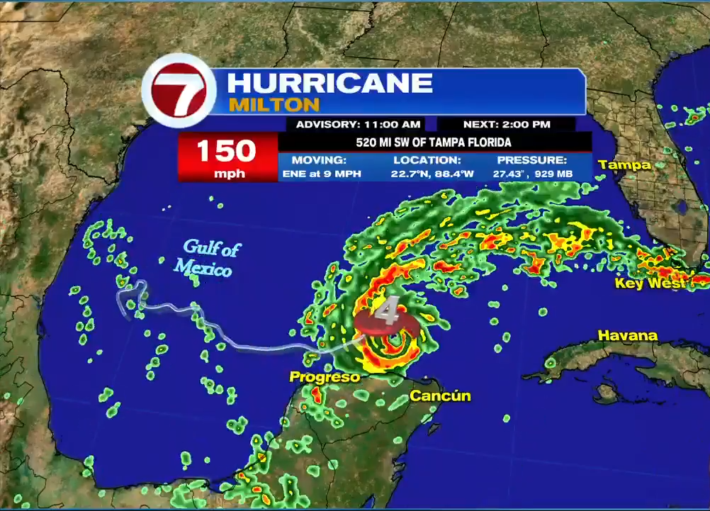 What to know about Hurricane Milton as it churns toward Florida’s Gulf Coast - WSVN 7News ...