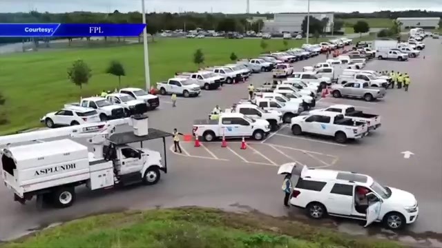 FPL crews ready to help restore power to areas impacted by Milton ‘even ...