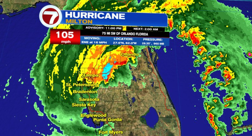 More than 2 million without power as Hurricane Milton slams Florida, causes deaths and flooding ...