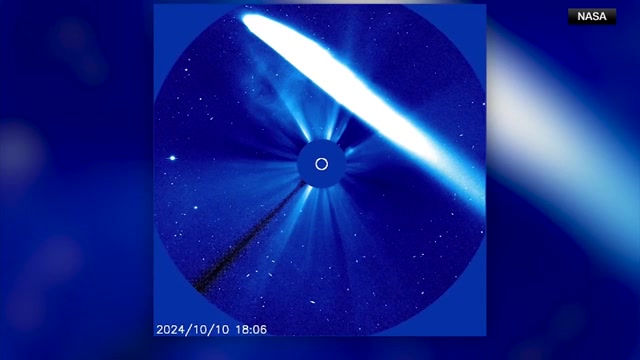 A rare comet brightens the night skies in October - WSVN 7News | Miami ...