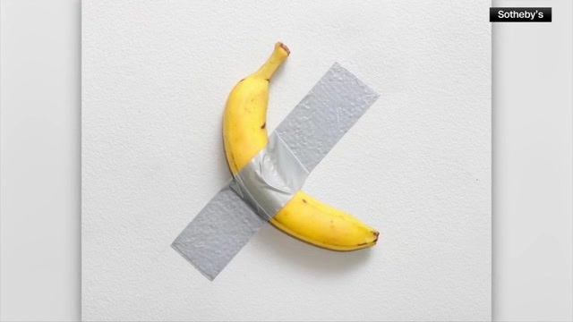 This viral banana artwork on sale again — and it could now be worth $1. ...