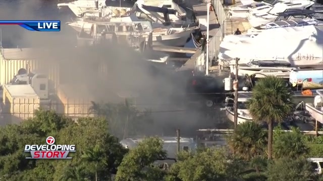 1 dead, 4 critical after boat bursts into flames at Dania Beach marina ...