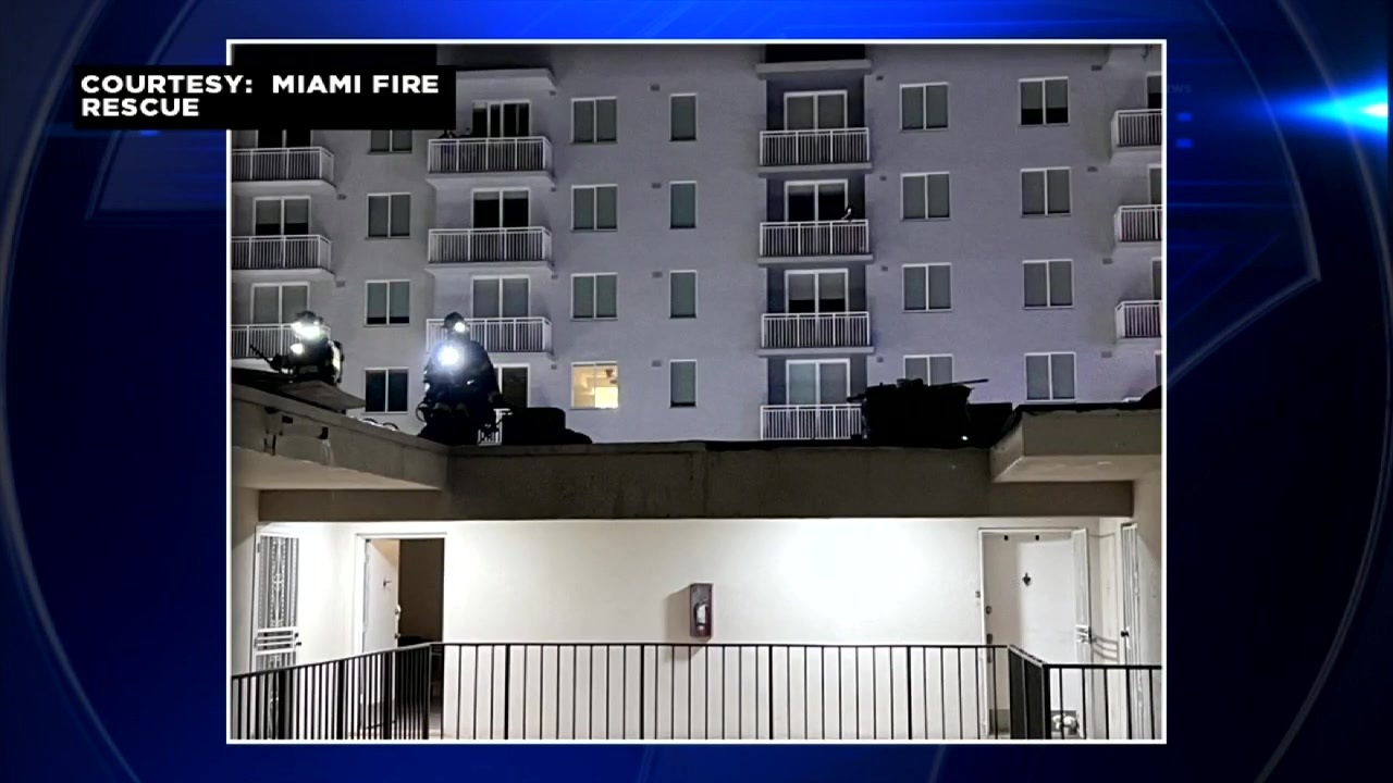 Crews put out condo fire in Miami; residents evacuated - WSVN 7News ...