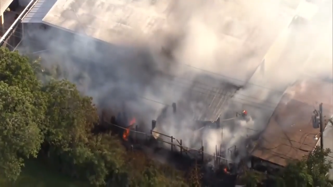 Crews extinguish house fire in Hollywood; no injuries reported - WSVN 7News | Miami News ...