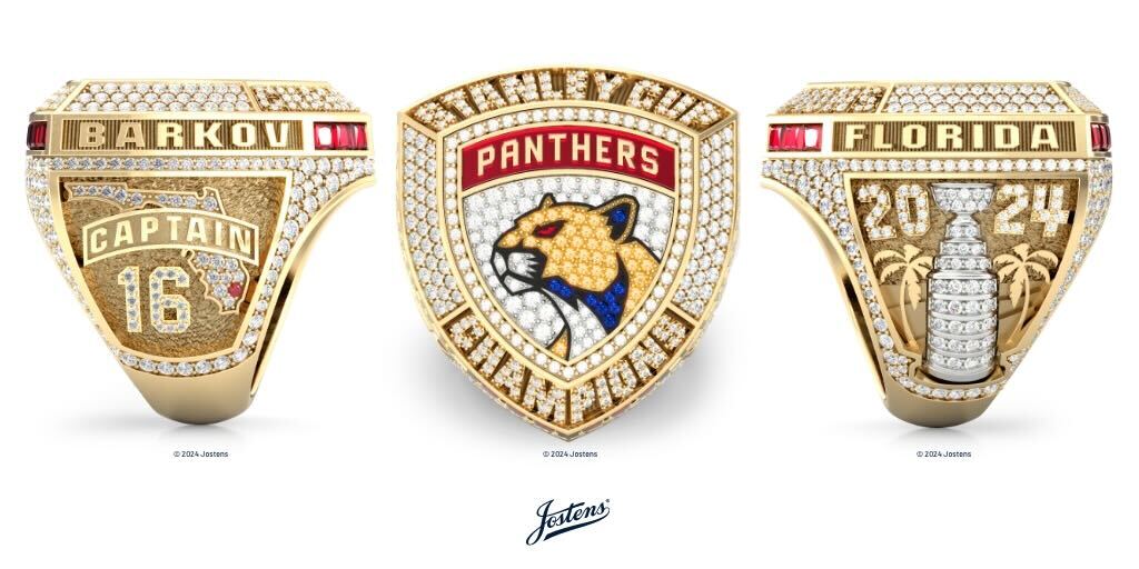 Panthers hand out Stanley Cup championship rings, stressing how title ...