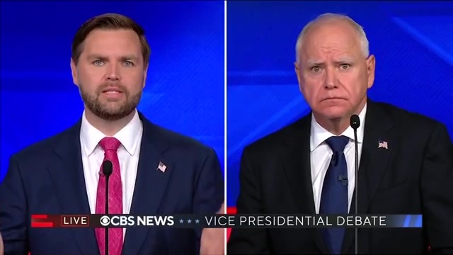 Walz and Vance go in depth on policy while attacking each other’s ...