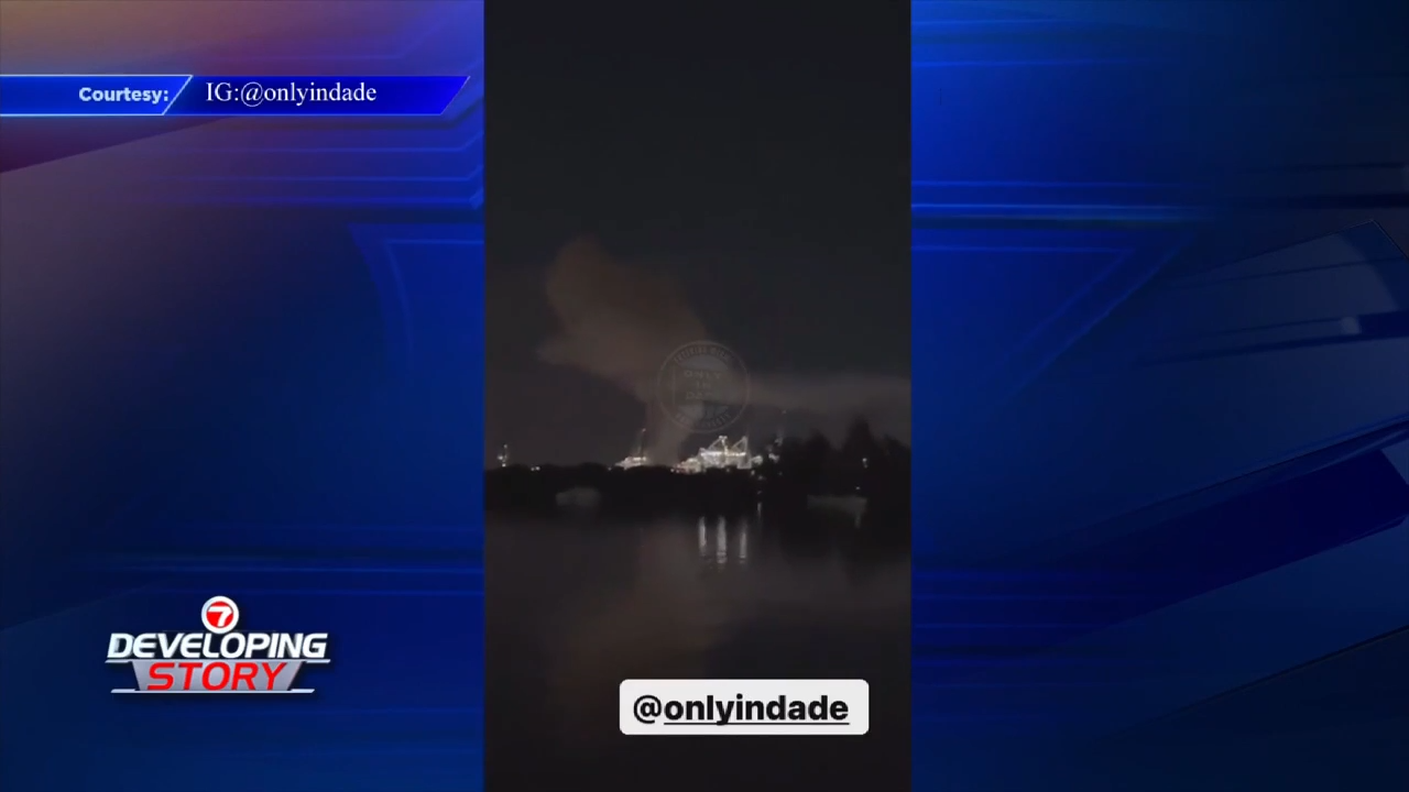 Vehicle catches fire inside shipping container at PortMiami; no ...