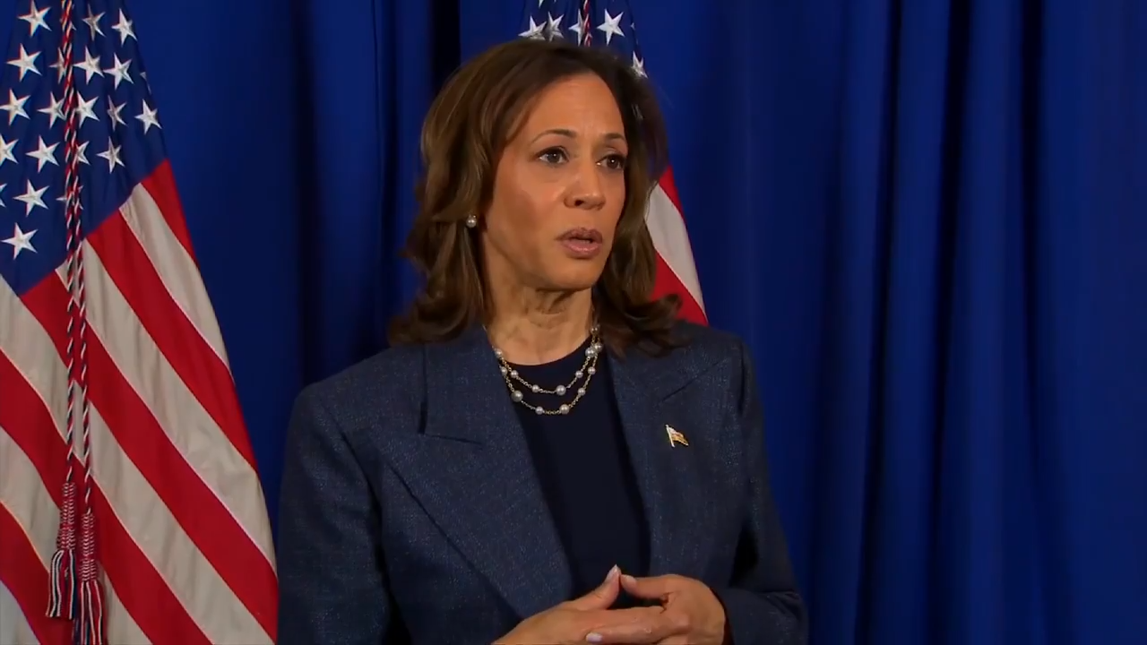 In dash across Michigan, Harris contrasts optimism with Trump’s ...