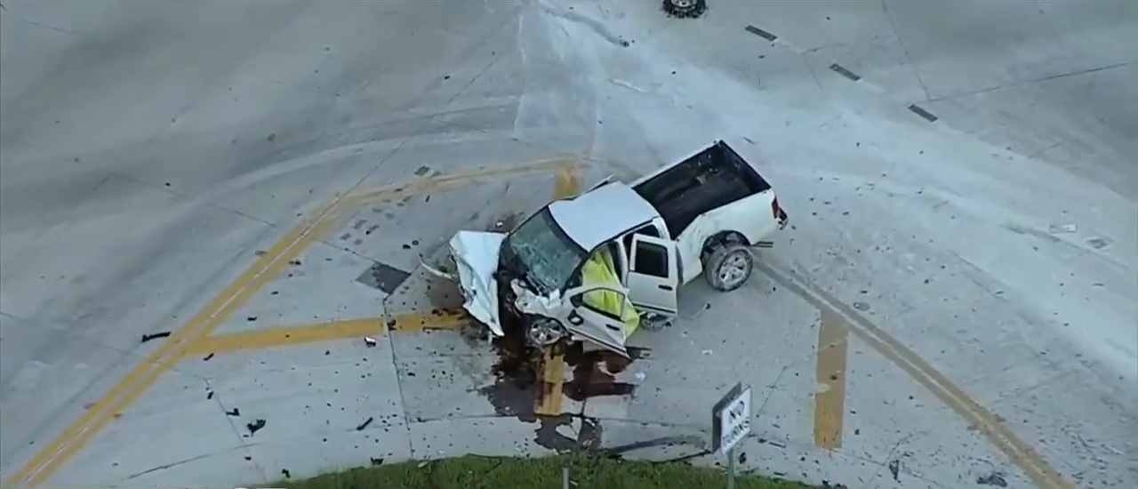 1 dead, 1 in critical condition following accident in NW Miami-Dade; SB ...