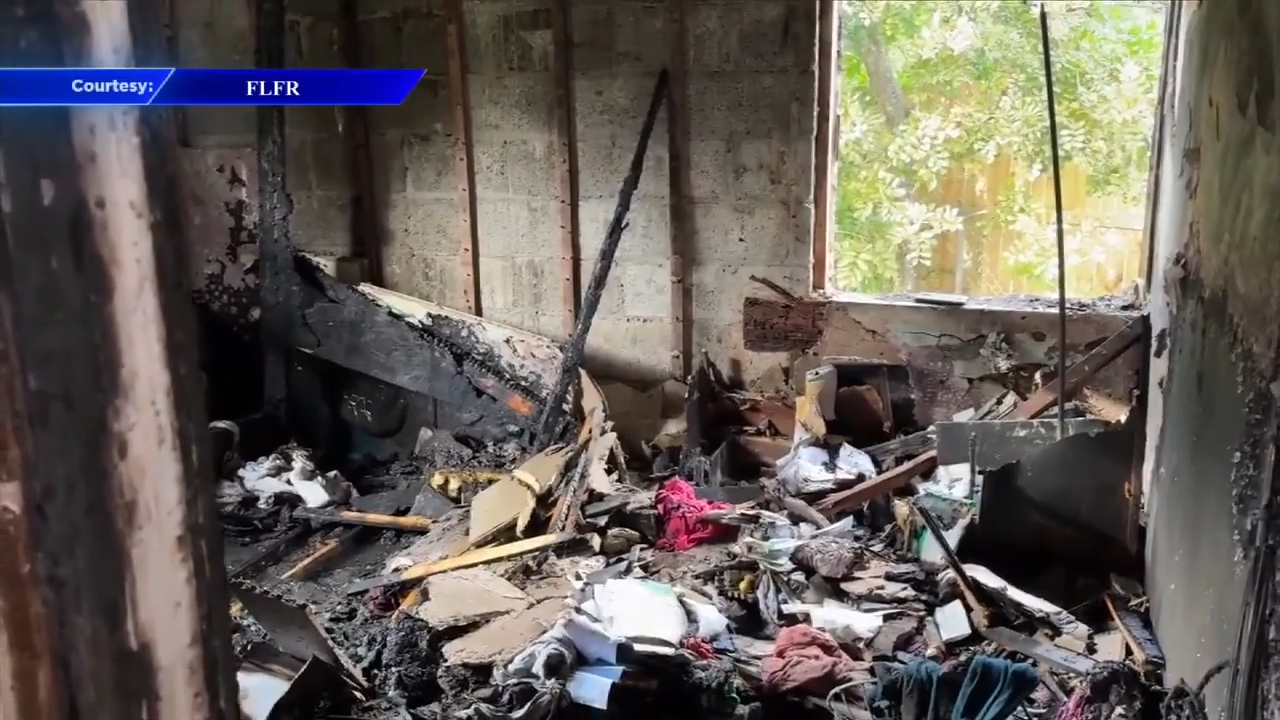 Family of 4 displaced, python rescued after fire sparks in Fort ...