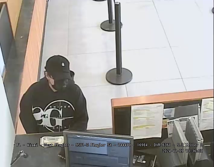 FBI release photo of suspect wanted in connection to bank robbery in ...