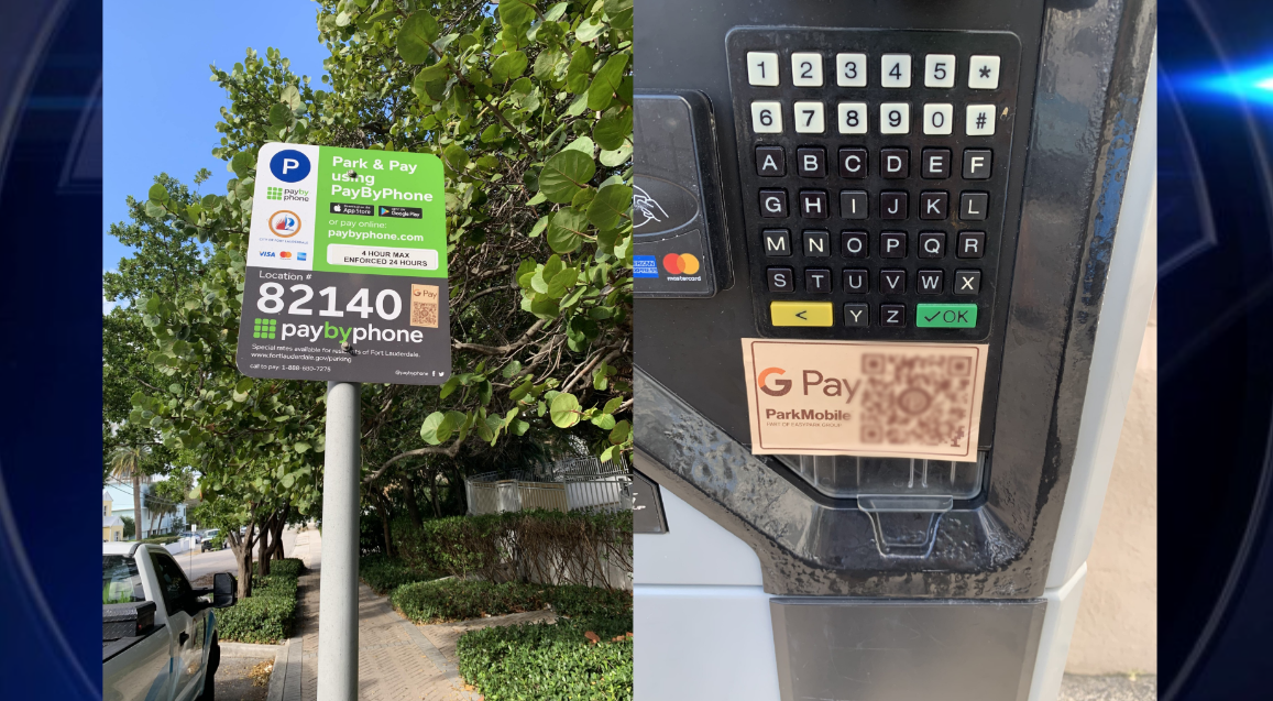 City of Fort Lauderdale warns of fake QR code scam on parking meters ...