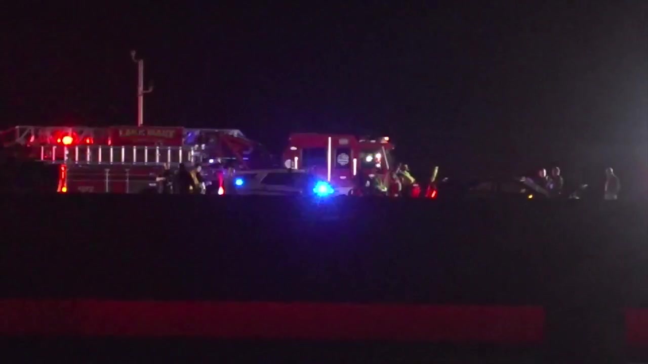 Woman rescued after falling into river following crash in Central ...