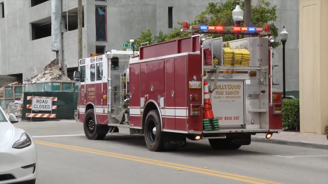 Hollywood Fire Rescue cap gas leak after construction crew accident ...