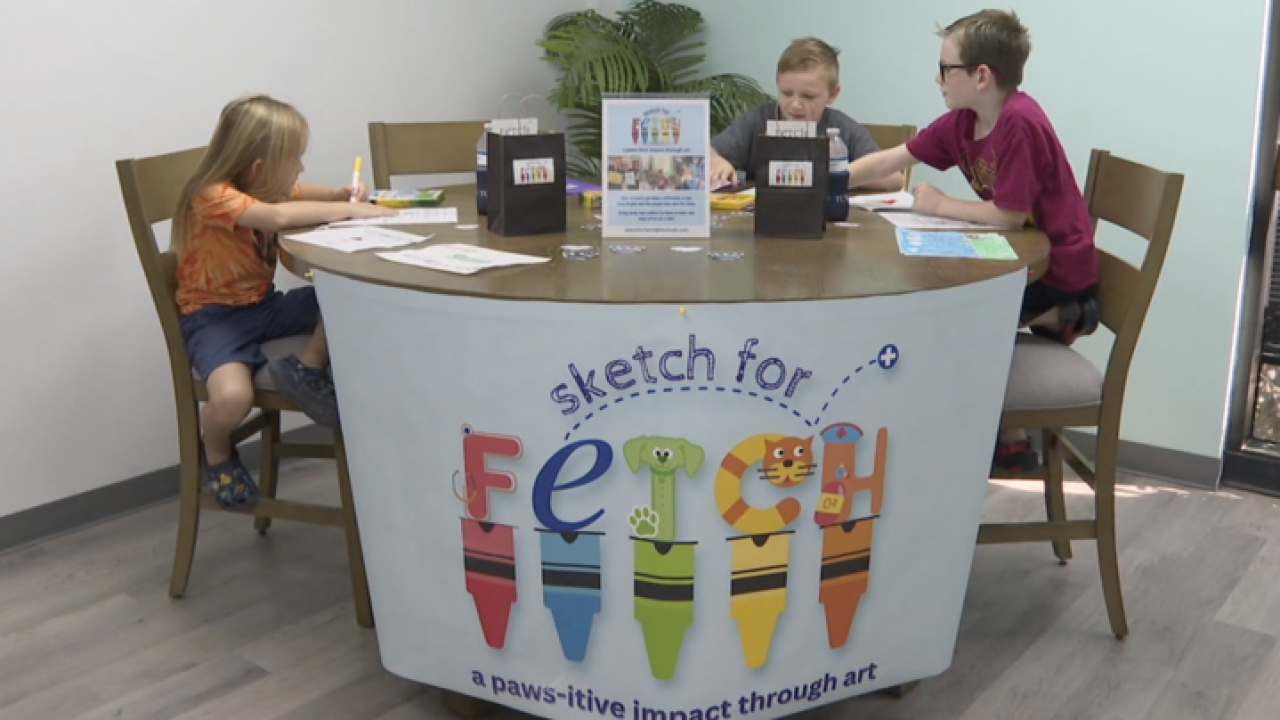 Kids encouraged to send artwork to veterinarian to cheer up pets - WSVN 7News | Miami News ...