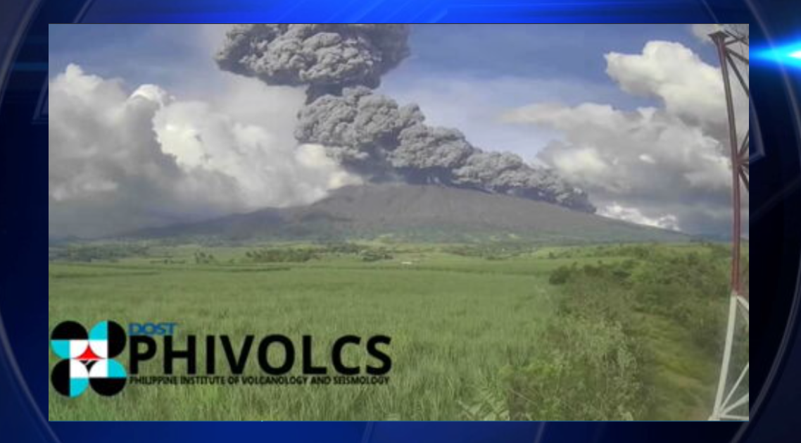 Mass evacuation of Philippine towns underway after a brief but major volcanic eruption - WSVN ...