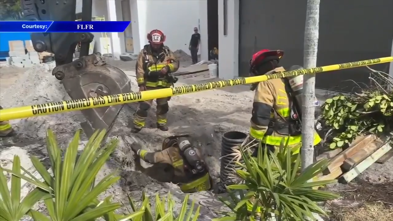 No injuries reported after crews cap gas leak in Fort Lauderdale - WSVN ...