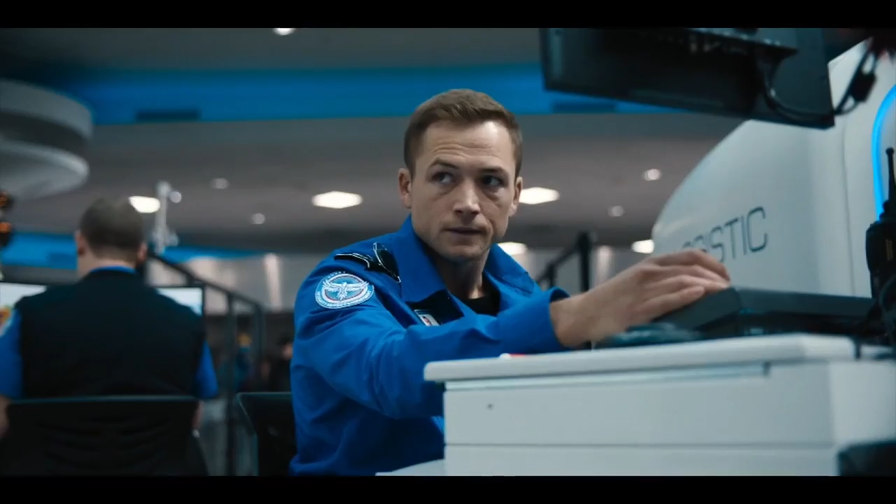 Taron Egerton deals with a heavy load of baggage in Netflix’s Christmas ...