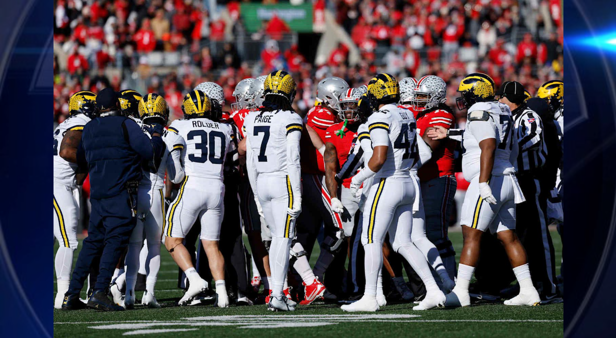 Brawl ensues after Michigan deals stunning upset loss to rival Ohio ...