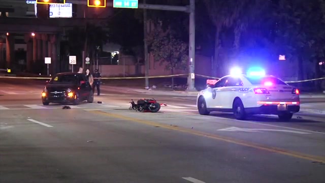 Woman hospitalized after being struck while riding scooter in Miami - WSVN 7News | Miami News ...
