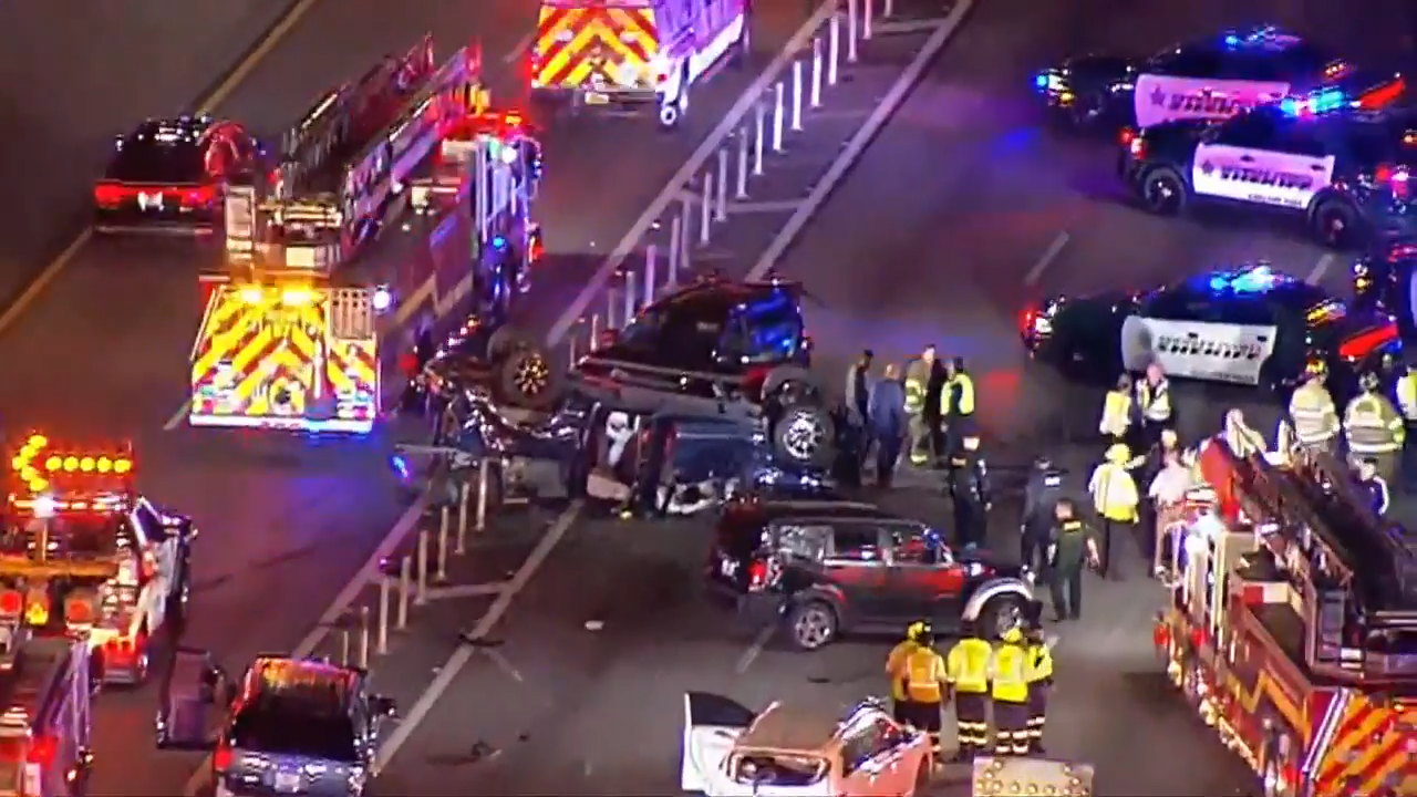 Northbound Lanes Reopened On I 95 Near Oakland Park Boulevard After