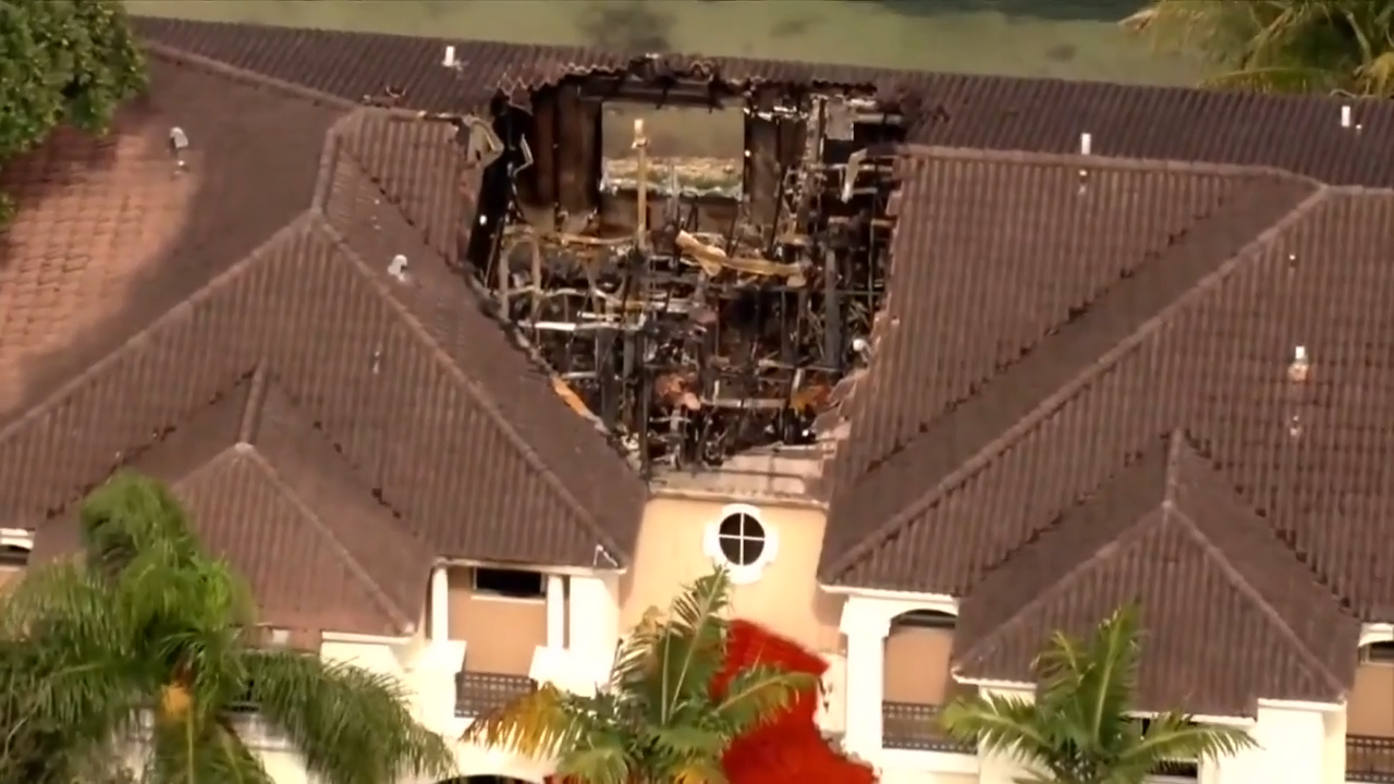 1 airlifted to hospital in critical condition after fire breaks out at ...