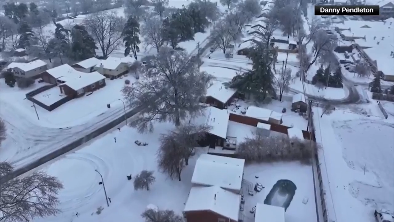 Southern US shivers as new winter storm threatens snow for Texas ...