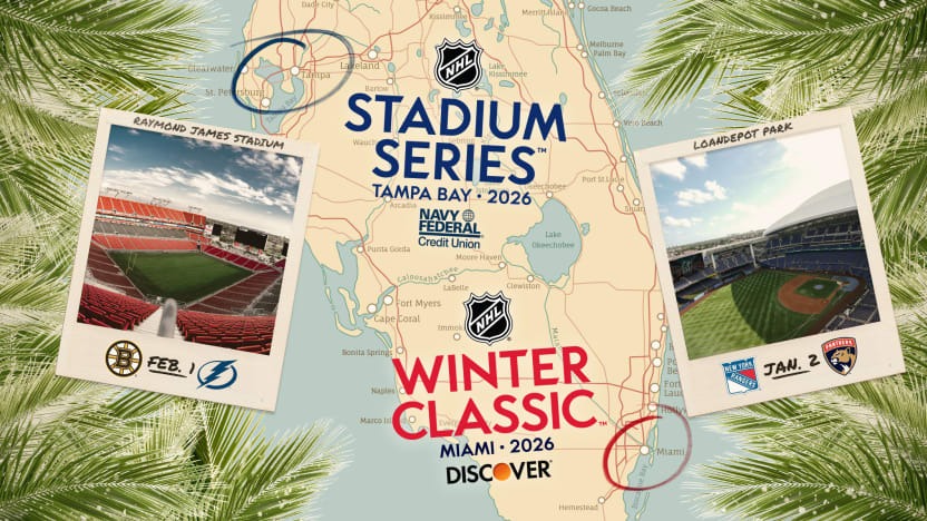 Outdoor hockey is coming to Florida. The NHL will have games in Miami ...