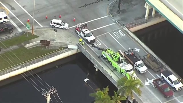 No injuries reported after car plunges into canal in Davie - WSVN 7News ...