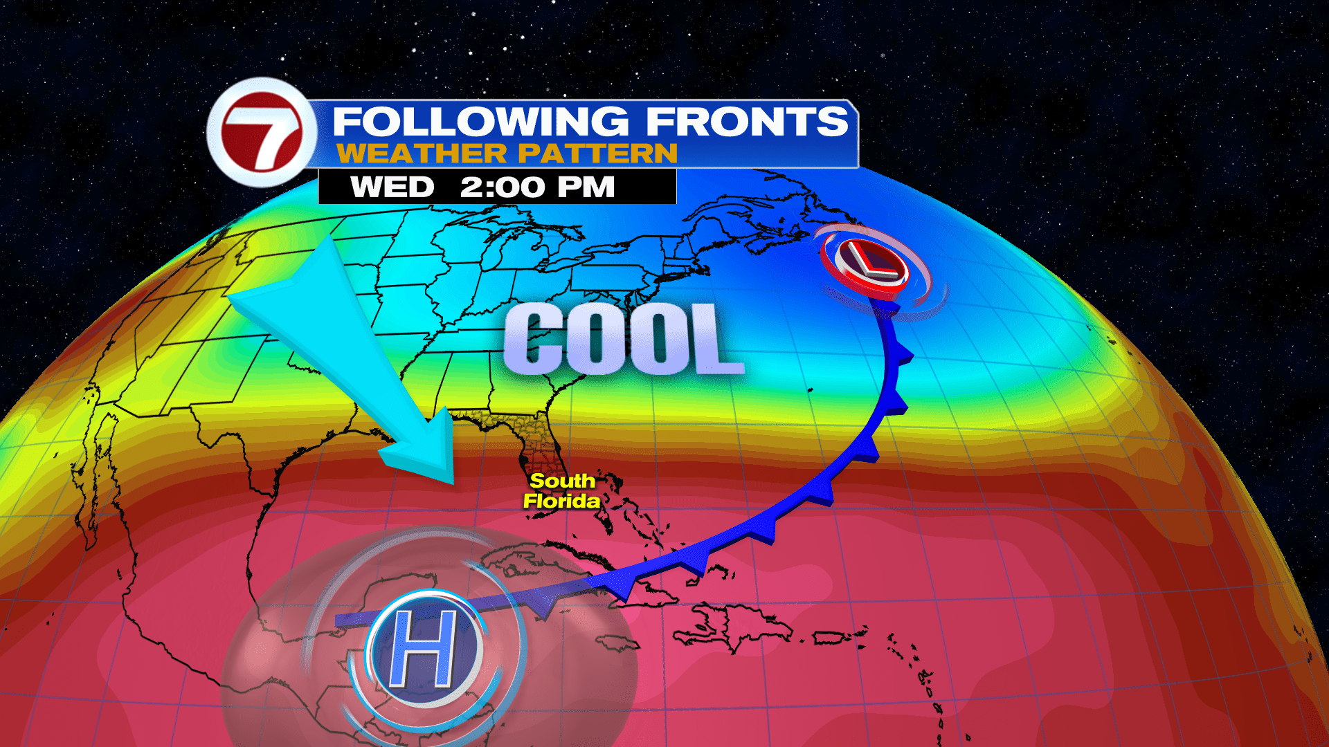 Split Difference Weather Weekend - WSVN 7News | Miami News, Weather ...