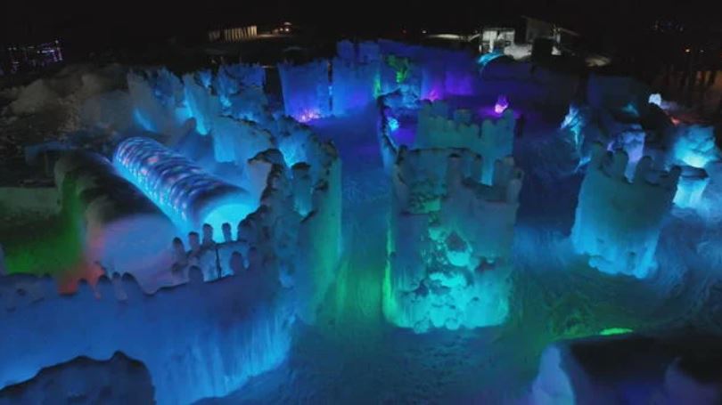 Ice Castles get unexpected boost from Mother Nature - WSVN 7News ...
