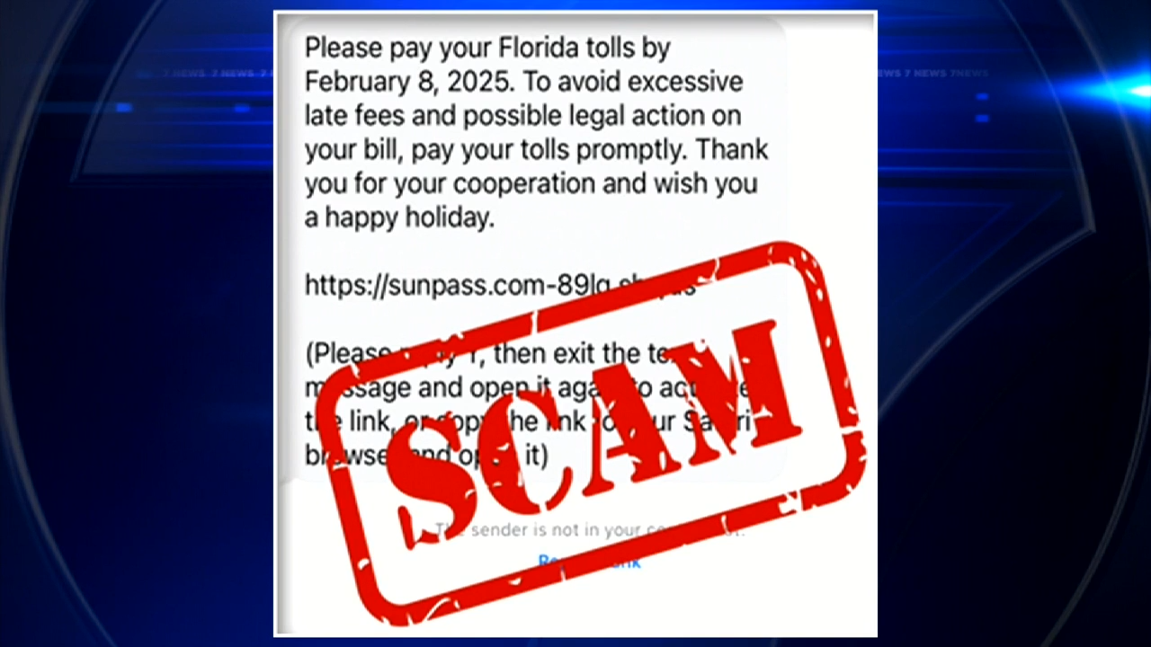 FTC warns of phishing toll scams sent by text and email - WSVN 7News ...