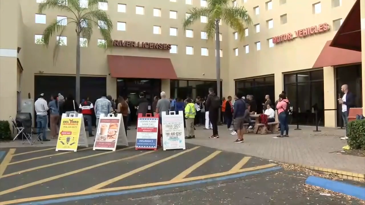 People camp out, complain about long DMV lines to get appointments ...