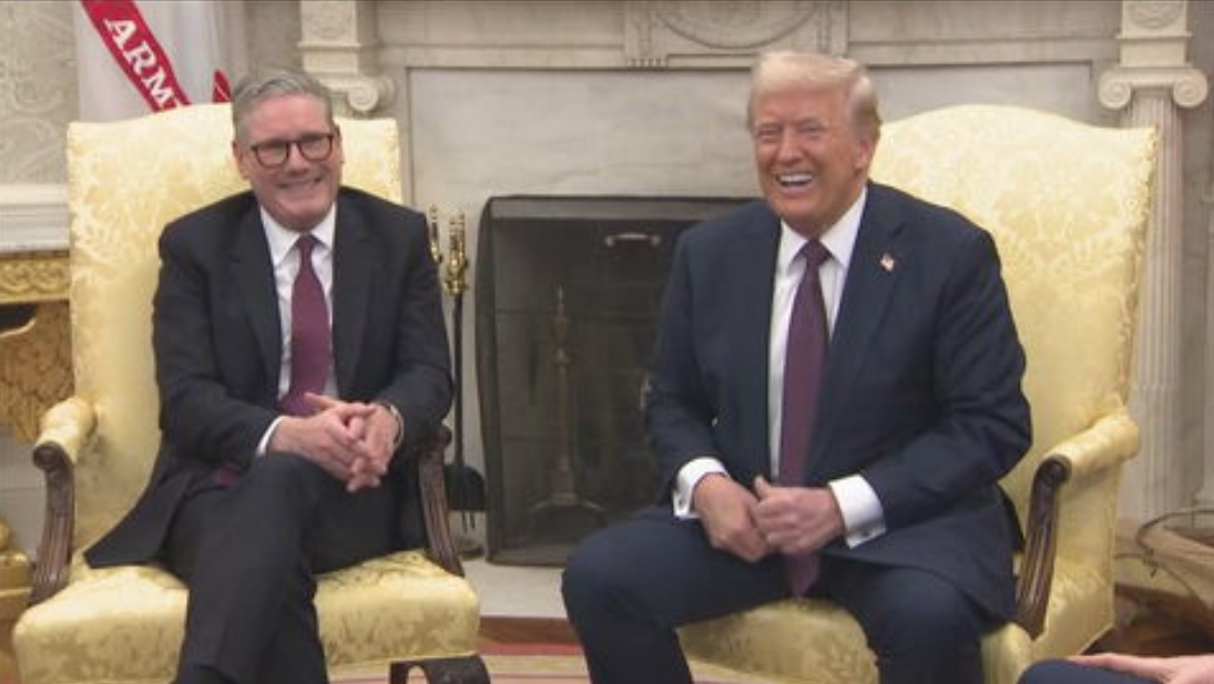 With flattery and frank talk, Starmer urges Trump not to abandon ...