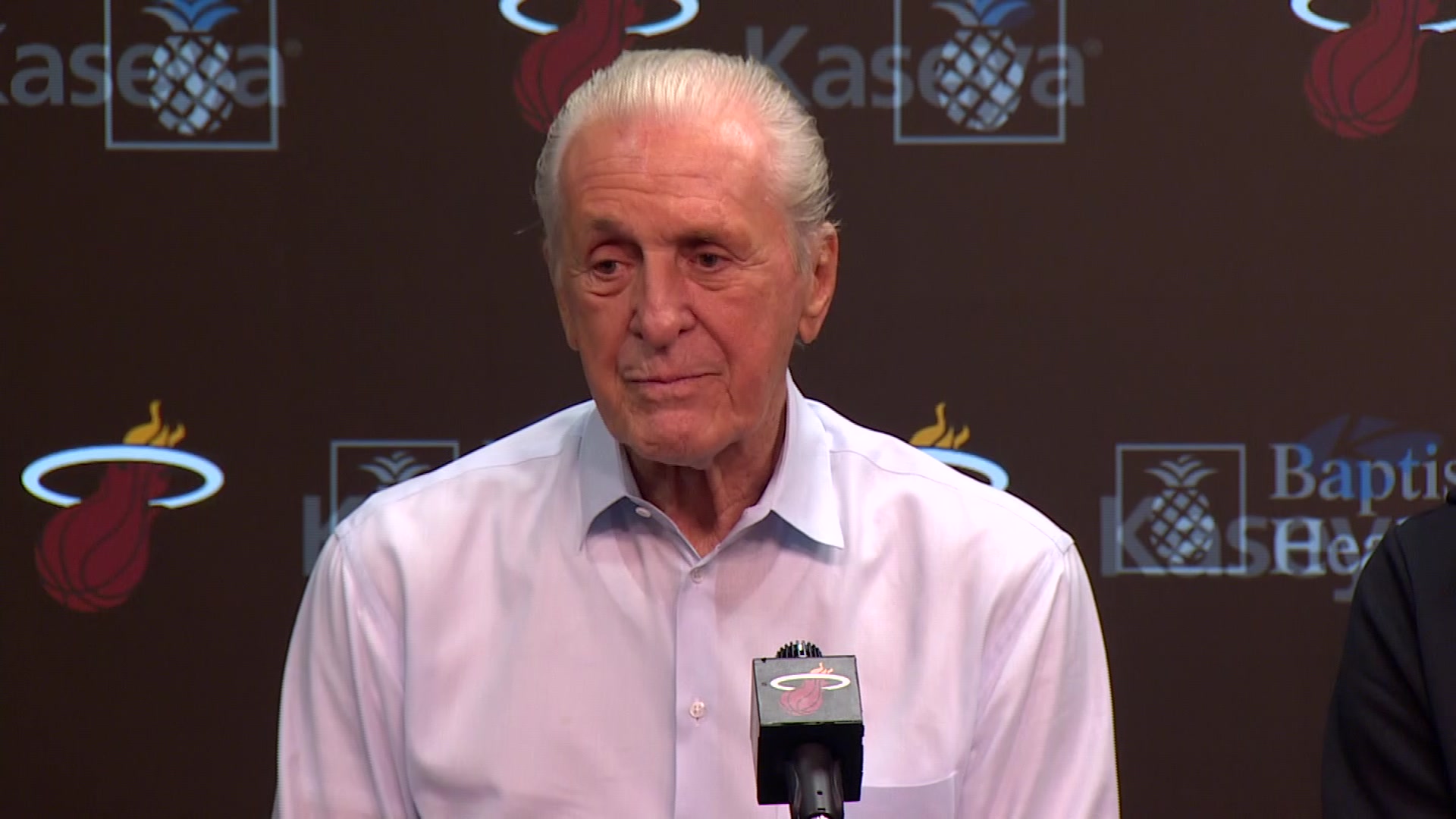 Heat President Pat Riley reveals where his ‘three-peat’ trademark revenues wind up - WSVN 7News ...